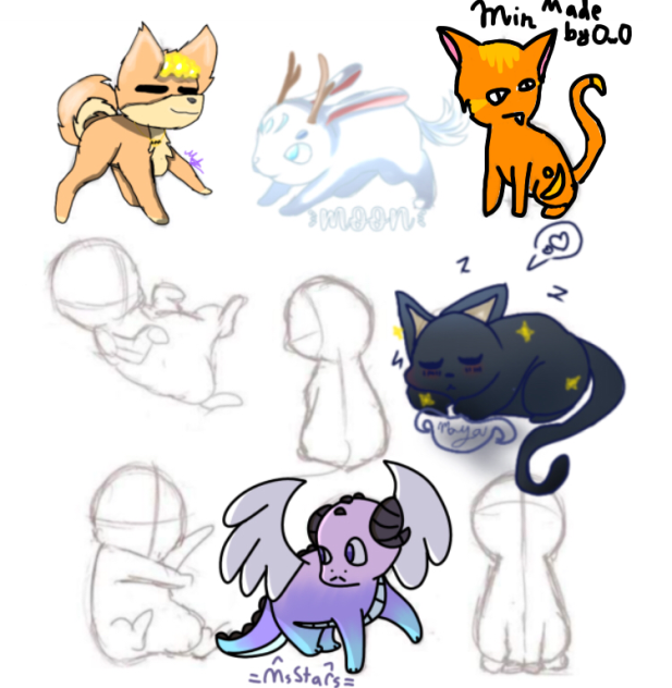 Animals collab - ibisPaint