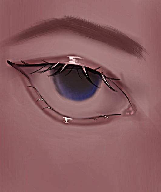kooleen girl eye test - ibisPaint