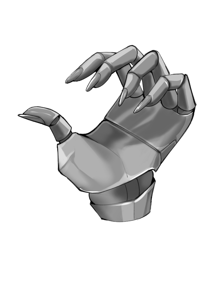 hand model referencing - ibisPaint