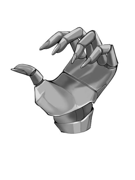 hand model referencing - ibisPaint