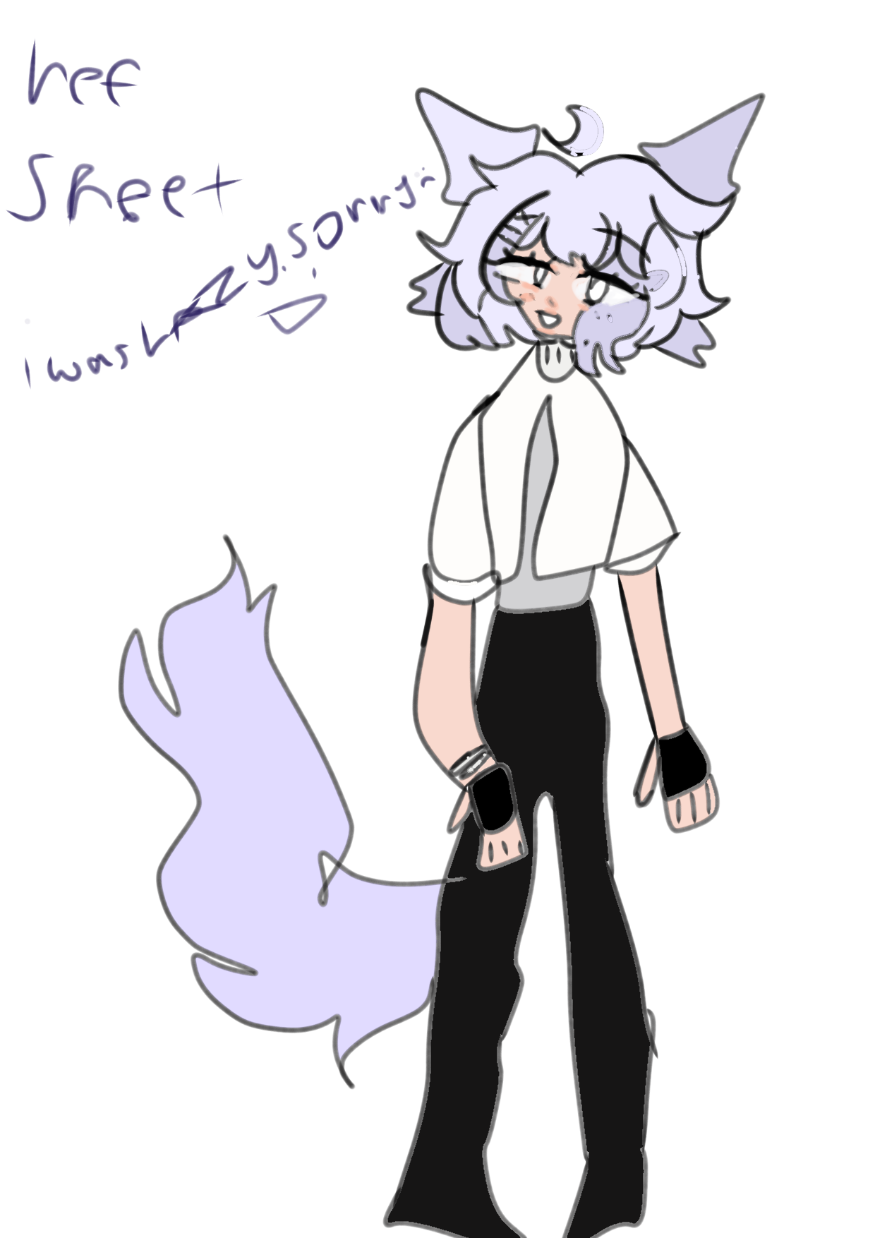 ref sheet l i was lazy l - ibisPaint