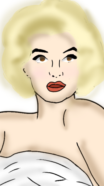 marilyn monroe - ibisPaint