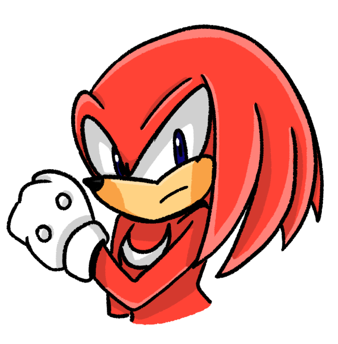 Knuckles[doodle#3] - ibisPaint