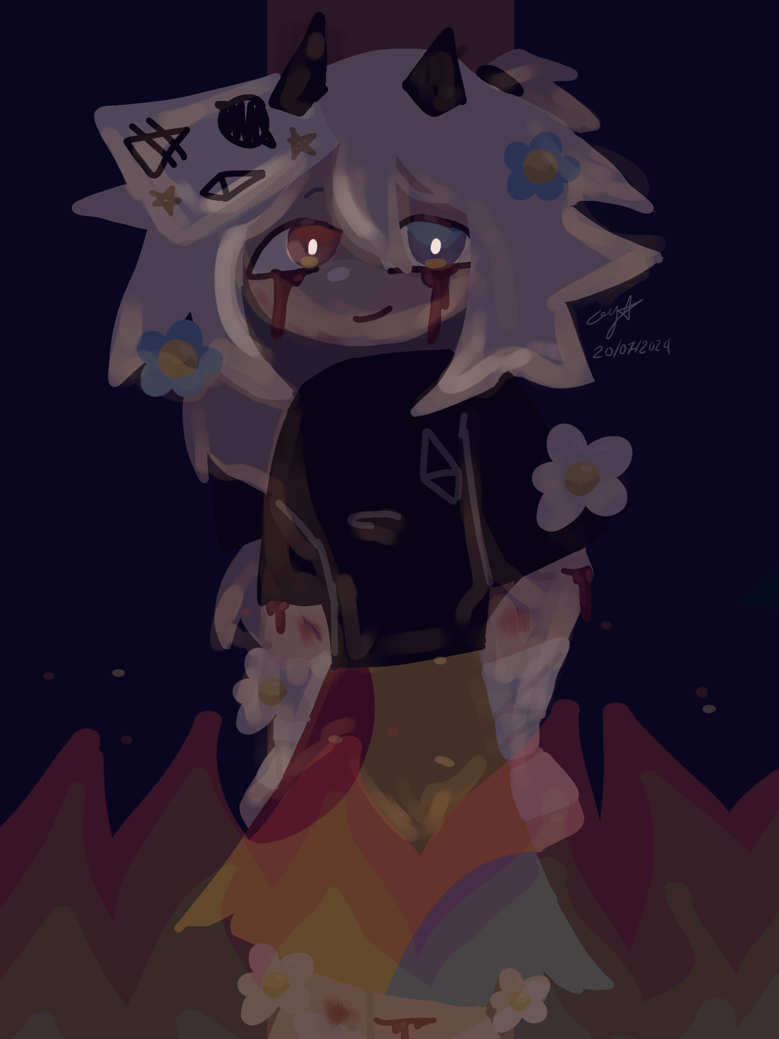 Burning - ibisPaint