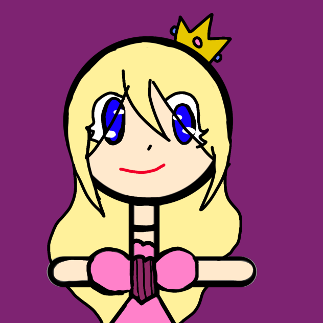 ☆Pretty Pink Princess Stick-man🩷👸 ️🎀👑☆ - ibisPaint