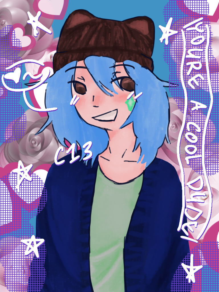 《YOURE A COOL DUDE》 - ibisPaint