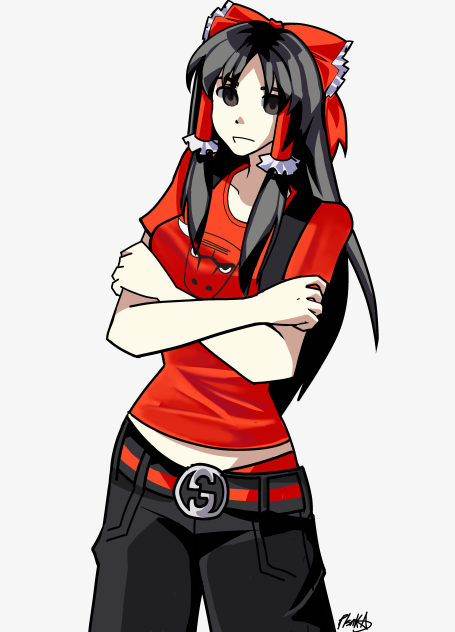 flaite reimu - ibisPaint