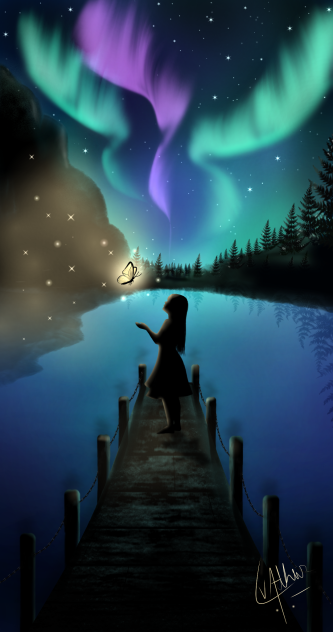 AURORA ft. RUNAWAY - ibisPaint