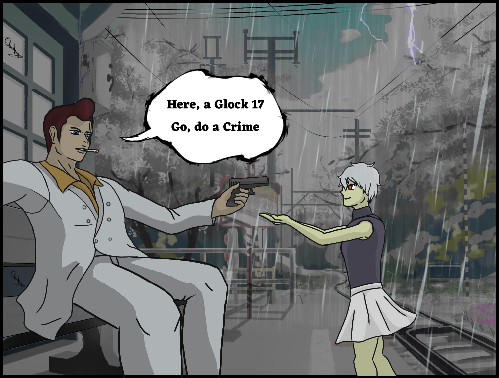 Go, do a Crime - ibisPaint