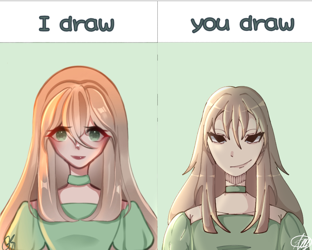 Drawn in my own style (Idk author) - ibisPaint