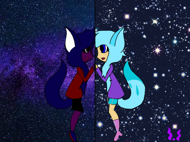 vortex two different friendship - Emir - ibisPaint