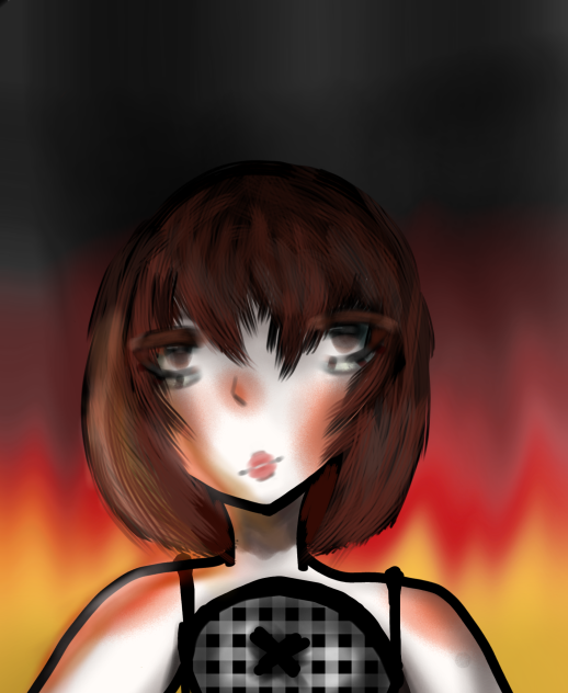in the fire - ibisPaint