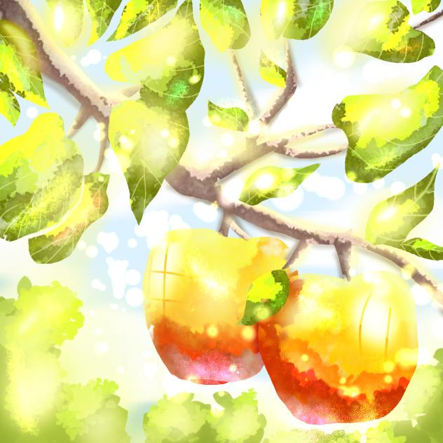 Magic apple tree 🍎 - ibisPaint