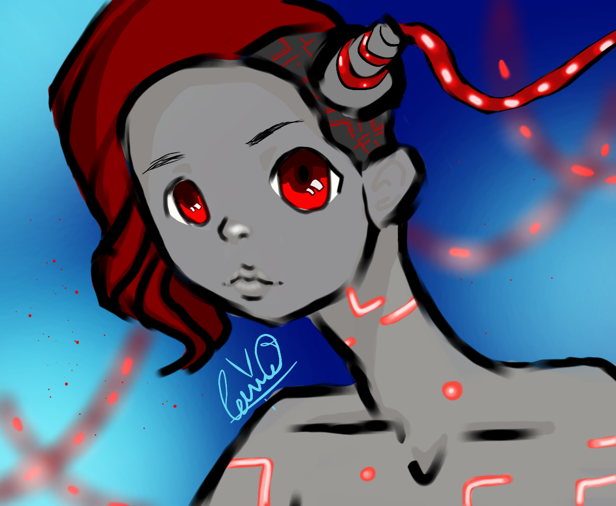 speedpaint robot - ibisPaint