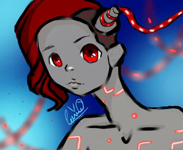 speedpaint robot - ibisPaint