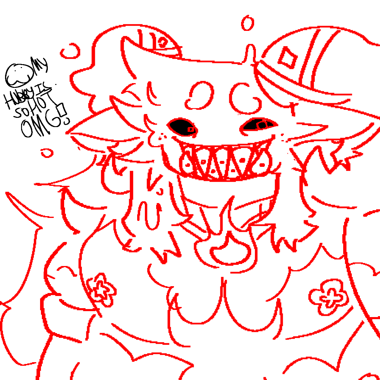 alfs 'overlord of fire !!!' - ibisPaint