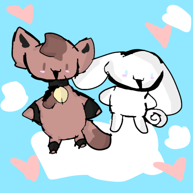 Me and cinnamon roll - ibisPaint