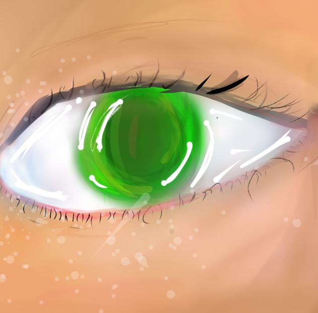 emerald eye - ibisPaint