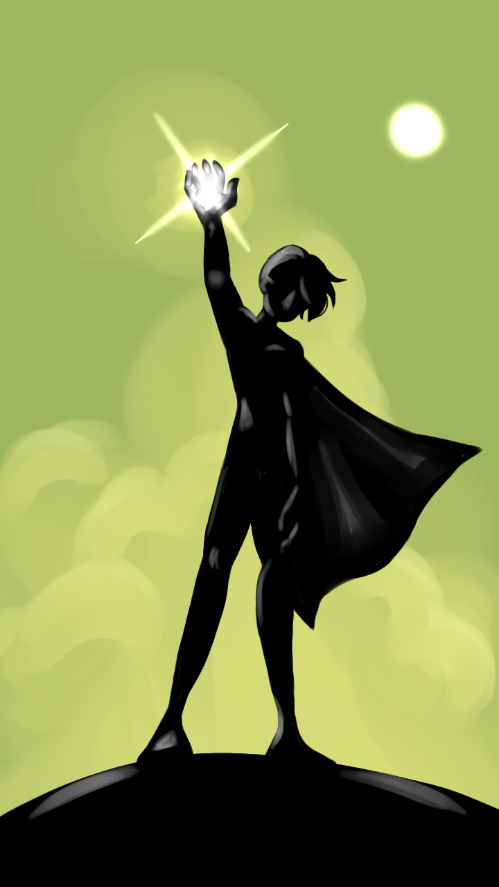 a hero's shadow - ibisPaint