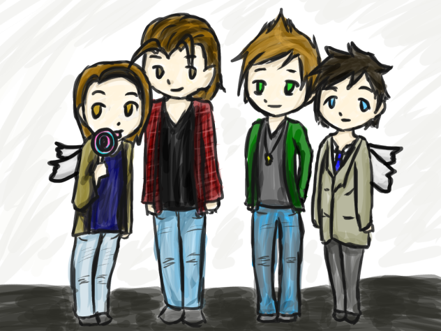 Sabriel and Destiel - ibisPaint
