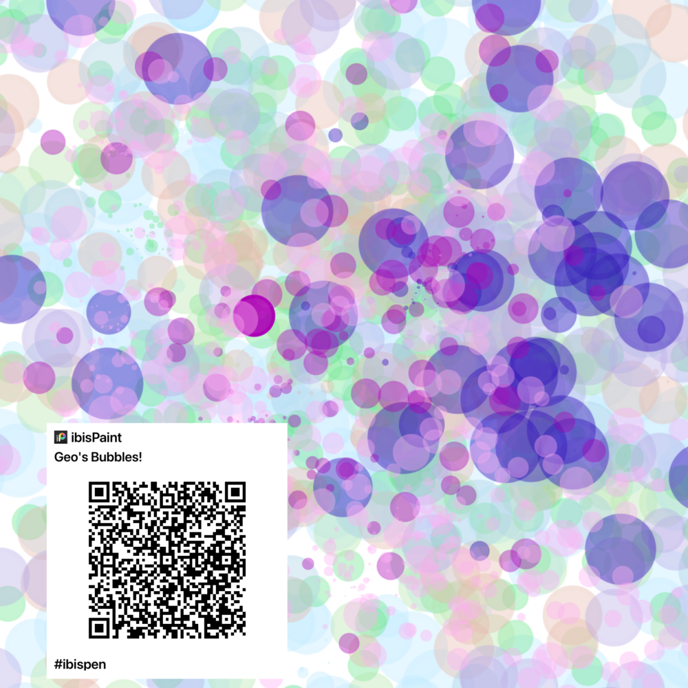 Seafoam Bubbles Brush! - ibisPaint