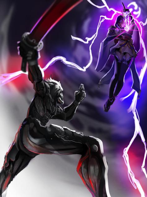 Raiden Vs Raiden - ibisPaint