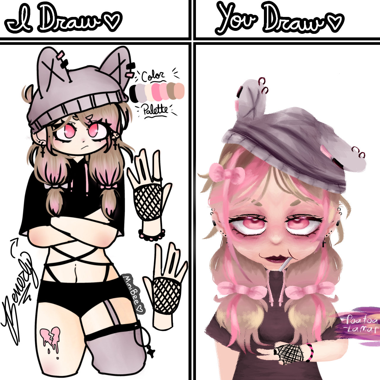 IdYd with Mini Bee - ibisPaint