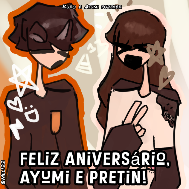 Fanart de Niver pra Yuu e pro Pretin - ibisPaint