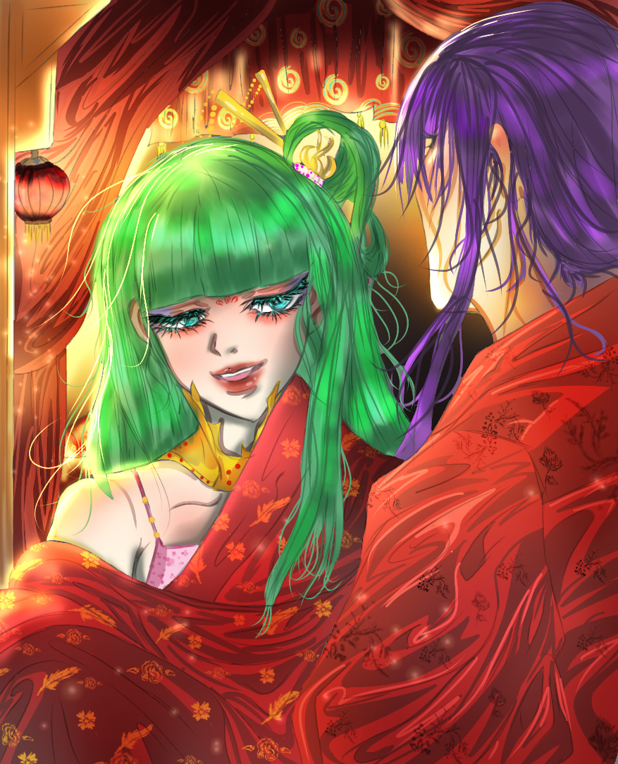 MaoMao and Jinshi romance completed - ibisPaint