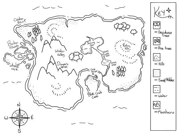 Fantasy map 1 - ibisPaint