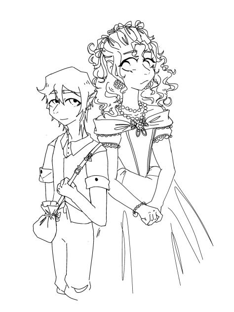 Random line art - ibisPaint