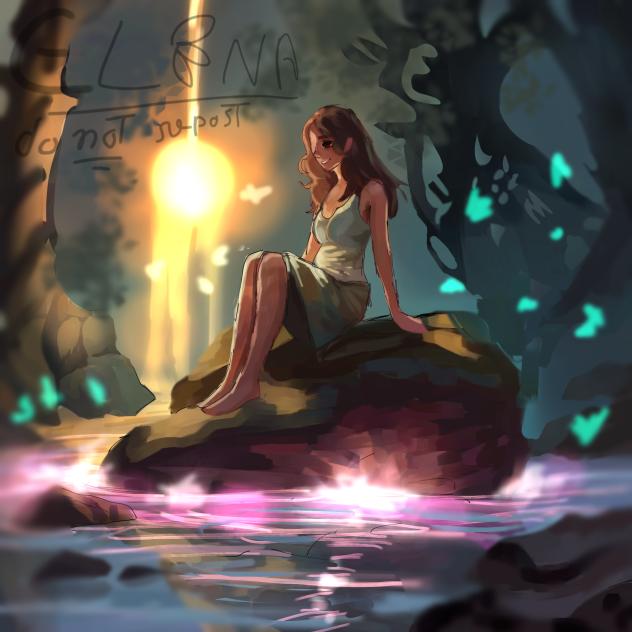 magic lake - ibisPaint