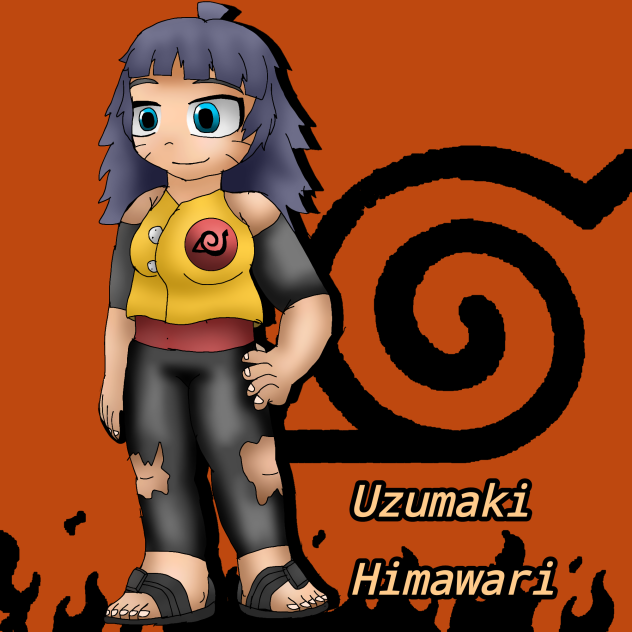 HImawari Uzumaki Adult(Boruto Shippuden) - ibisPaint