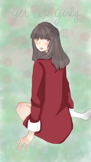 get up girly - ibisPaint