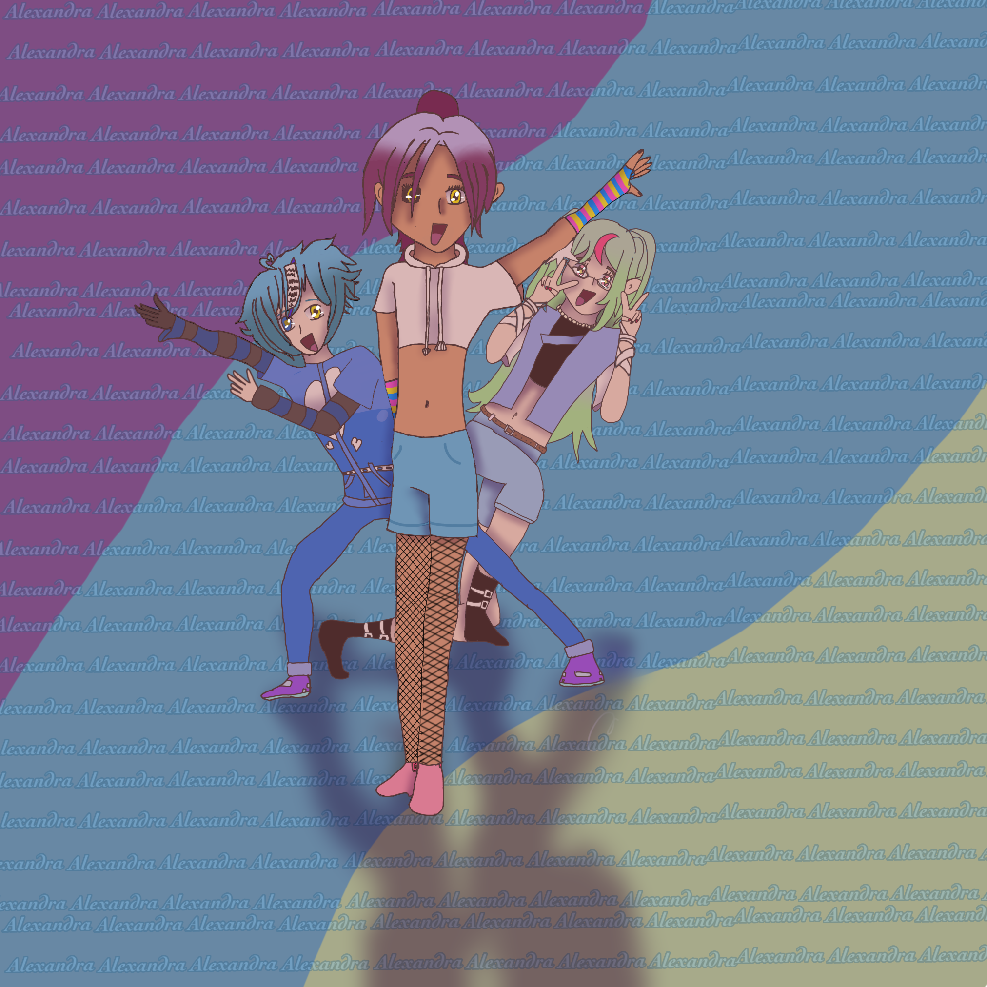 THE SQUAD - ibisPaint