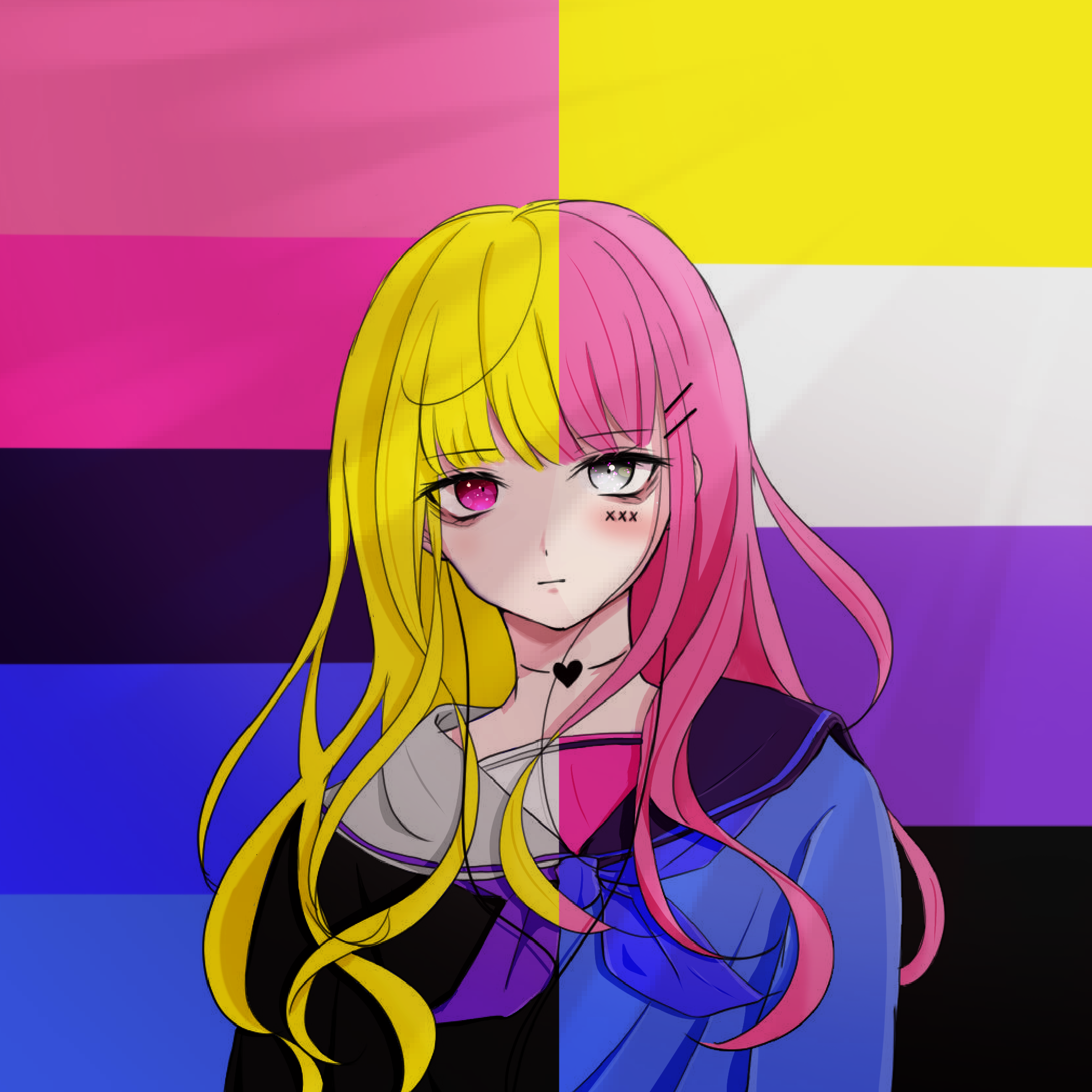 pdp omnisexuel . non-binaire - ibisPaint