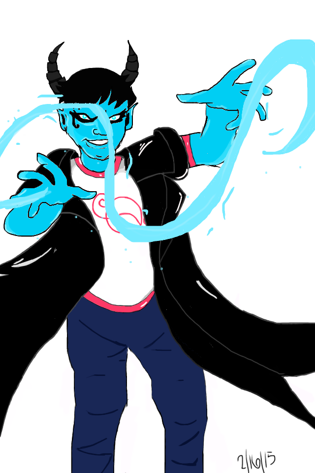 Klarion The Witch Boy Speedpaint - ibisPaint