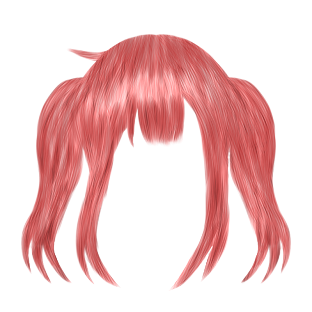 My OC Hair Coloring is Semi Realistic - ibisPaint