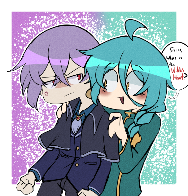 Sirius y Ashe - ibisPaint