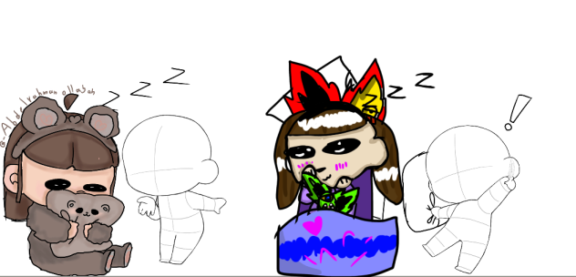 Sleep collab! - ibisPaint