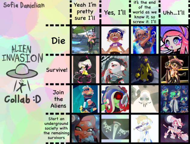 Alien Invasion Collab! - ibisPaint