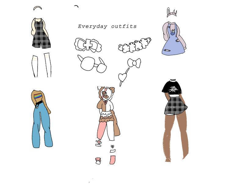 Outfits! Free to use! - ibisPaint