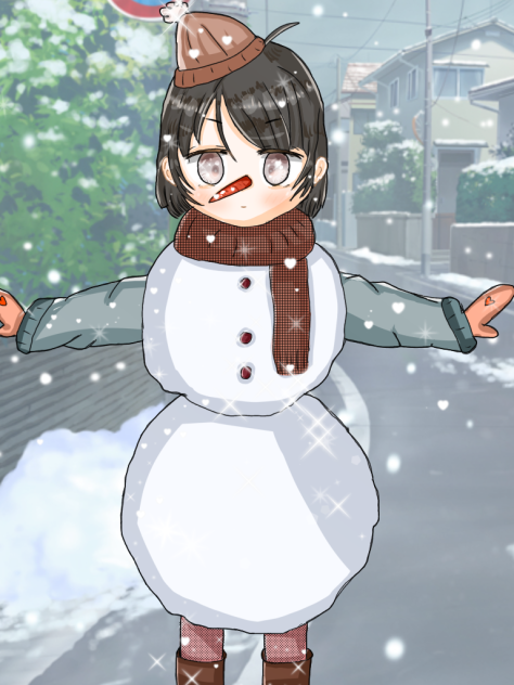 Loli-snowman - ibisPaint