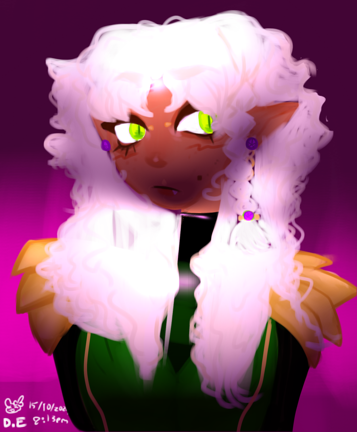 Lloyd Garmadon portrait - ibisPaint