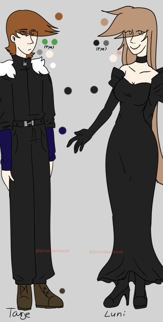 Tarje & Luni ref sheet - ibisPaint