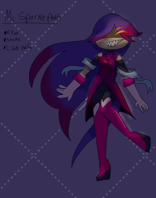 Mc Sparkle Pants (MY VILLAN OC 2) - ibisPaint