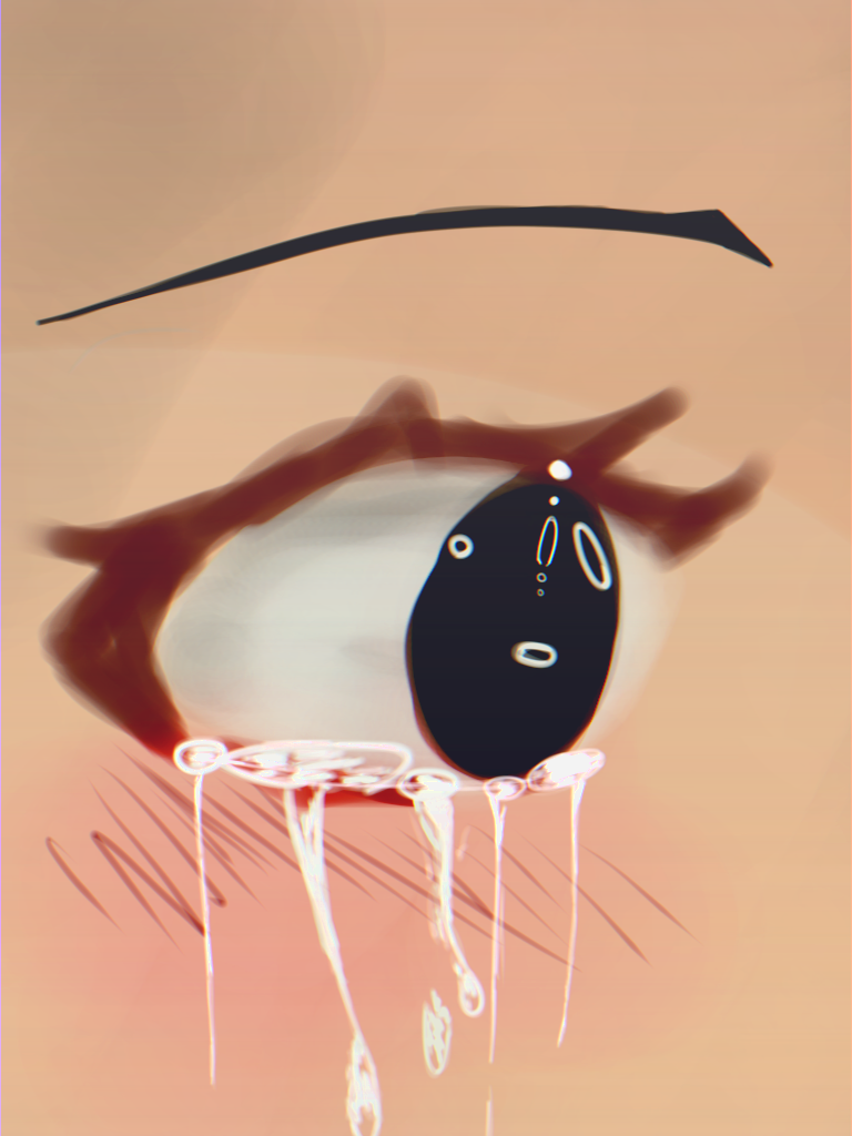 crying eye - ibisPaint
