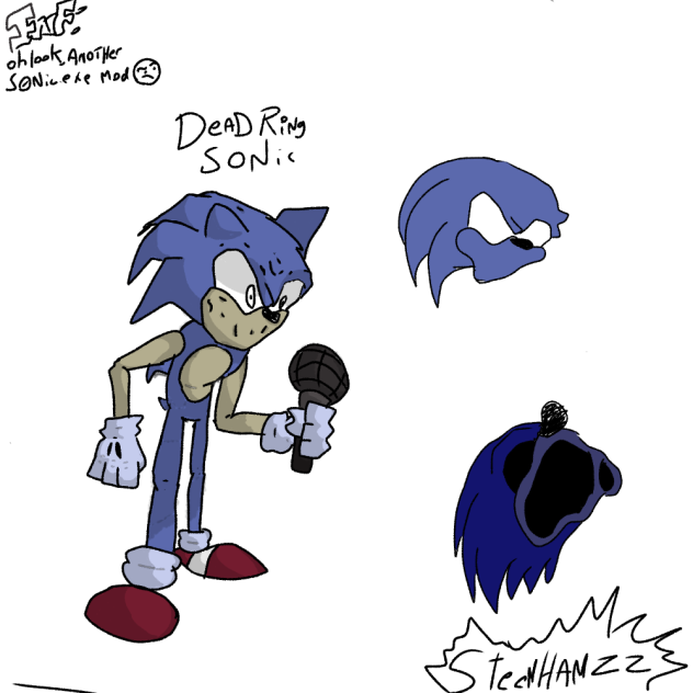 oh look, another sonic.exe mod concept 🙄 - ibisPaint
