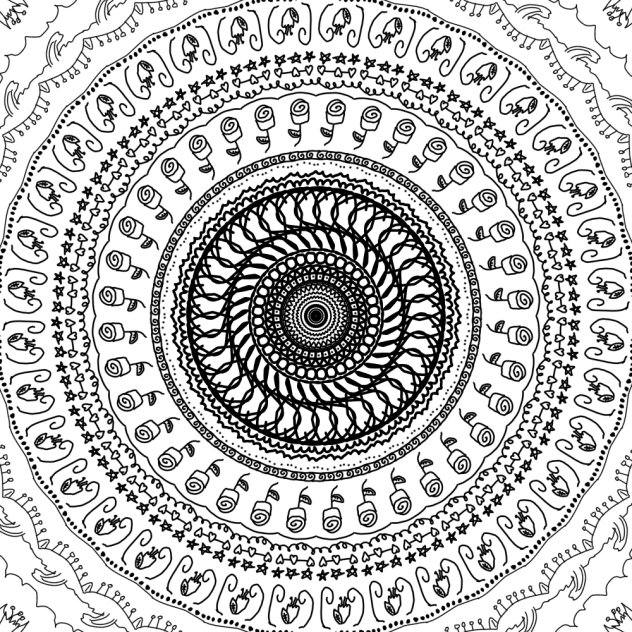 mandala (oldEST art) - ibisPaint