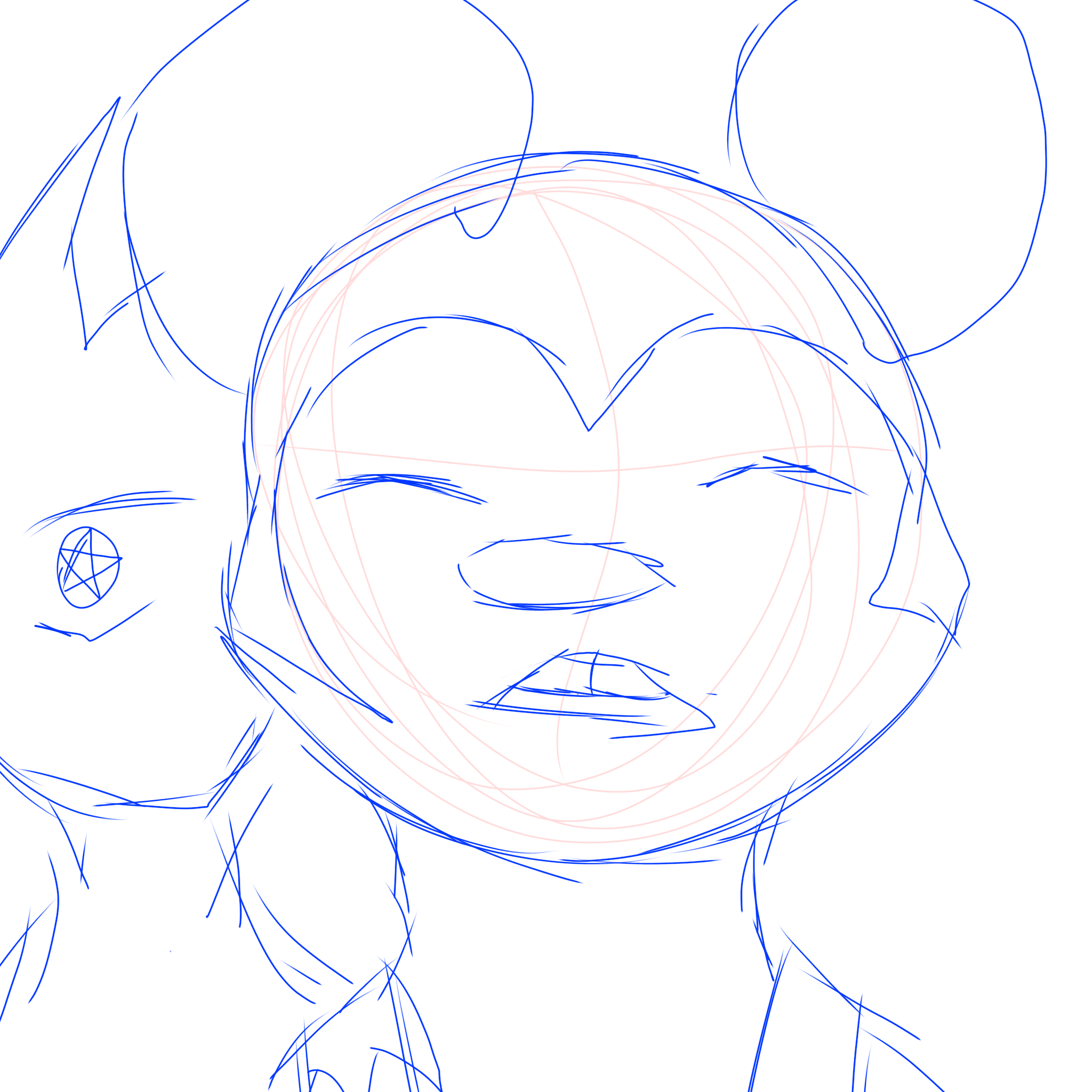 demon Micky mouse goes to hell - ibisPaint